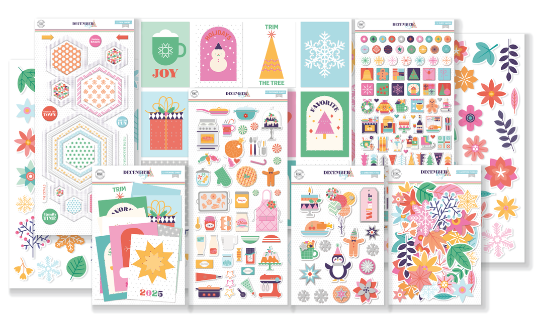 Embellishment Kits for Scrapbooking, Card Making and Paper Crafting ...