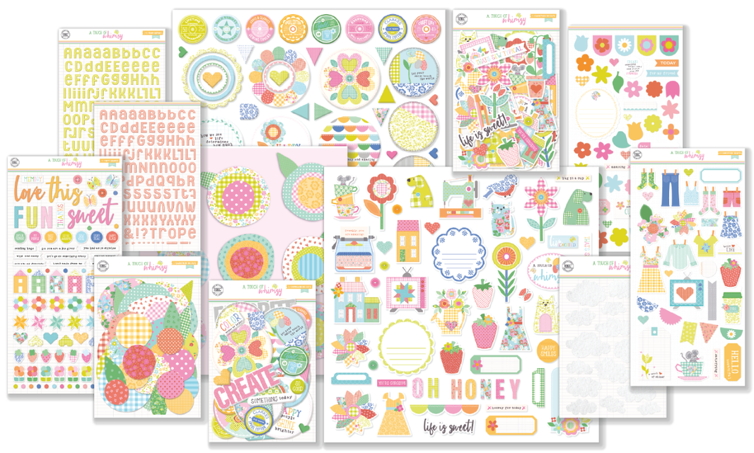 Embellishment Kits for Scrapbooking, Card Making and Paper Crafting ...