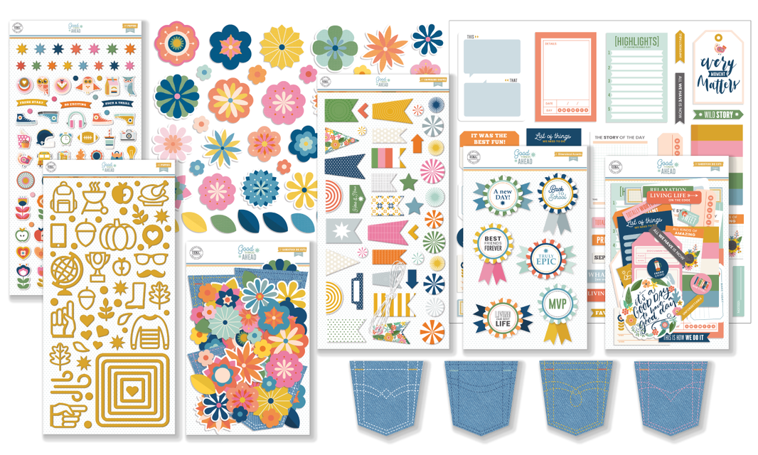 Embellishment Kits for Scrapbooking, Card Making and Paper Crafting ...