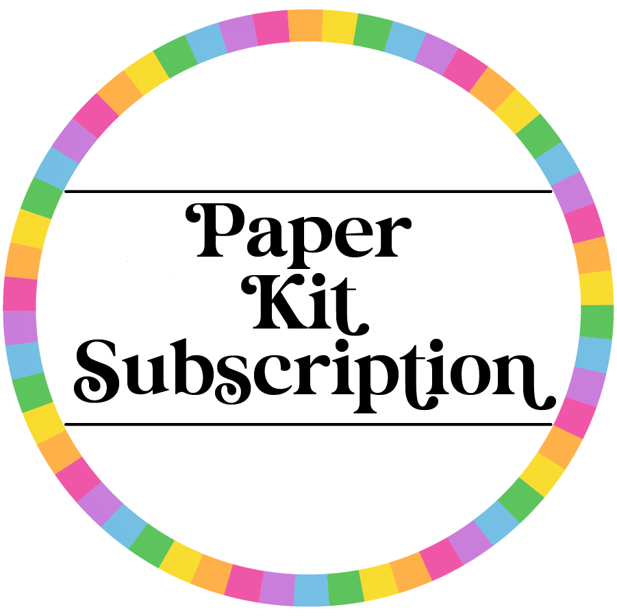 Patterned Paper Kit Subscription – Hip Kits